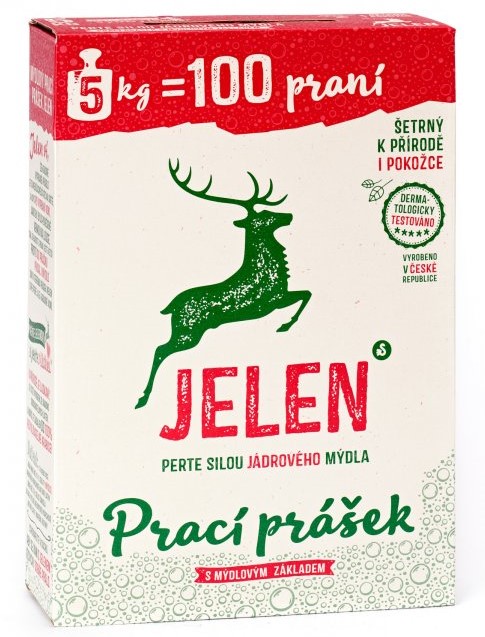 JELEN Prací prášek s mýdlovým základem 5 kg